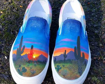Custom vans shoes | Etsy