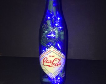 Coke bottle blue | Etsy
