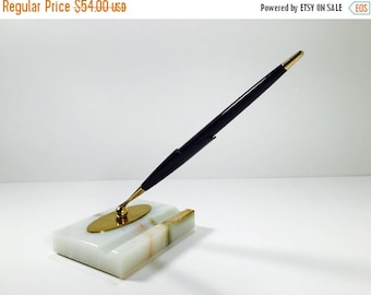 Marble desk set | Etsy