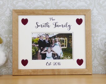 Name picture frame | Etsy