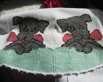 Huck embroidery | Etsy