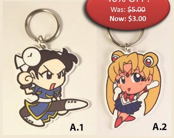 Sailor moon keychain | Etsy