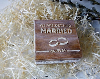 Ring bearer box | Etsy