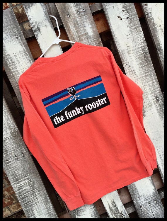 Funky Rooster Collection Roostergonia Comfort Colors Long