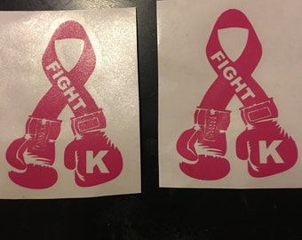 Boxing gloves decal | Etsy