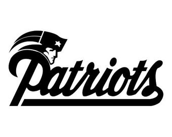Patriots wall decal | Etsy