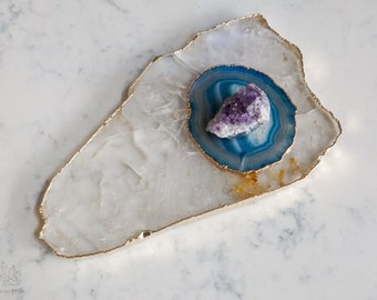 Crystal platter | Etsy