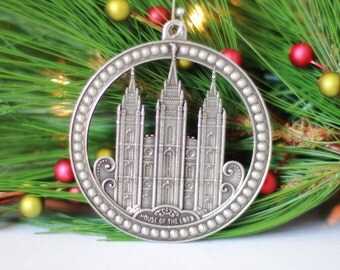 Lds temple ornament | Etsy