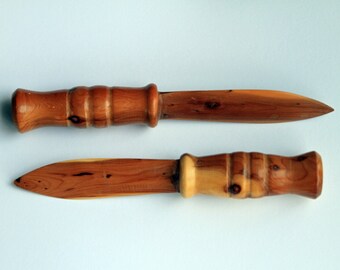 Wood letter opener | Etsy