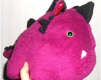 Purple dragon plush | Etsy