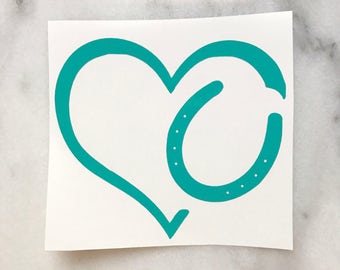 Horseshoe sticker | Etsy