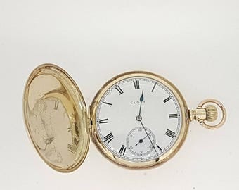 Elgin pocket watch case | Etsy