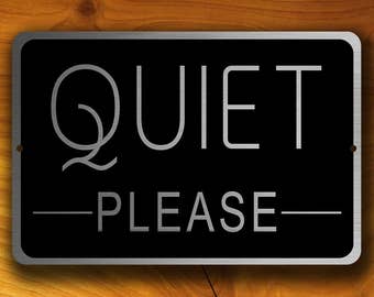 Spa/Quiet Chalkboard. Spa Sign. Quiet Sign. Treatment in