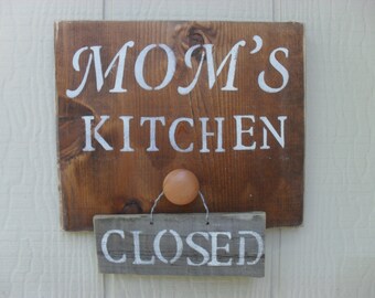 Kitchen closed sign | Etsy