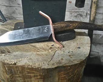 Hand forged knife | Etsy