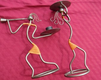 Metal stick figures | Etsy