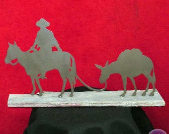 Western metal art | Etsy