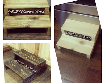 Unique wood step stool related items | Etsy