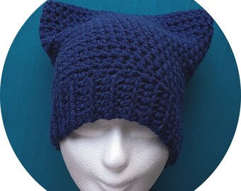 Crochet cat hat | Etsy