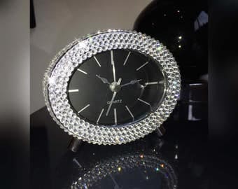 Quartz crystal clock | Etsy