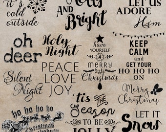 Christmas overlay | Etsy