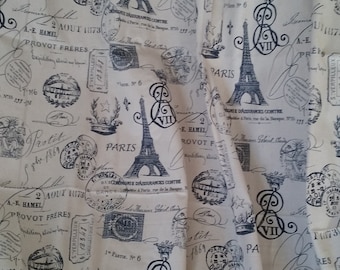 Paris curtains | Etsy