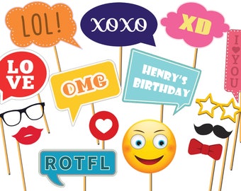 Emoji photo booth | Etsy