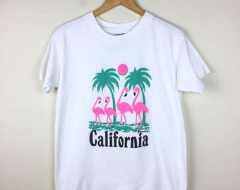 Flamingo shirt | Etsy