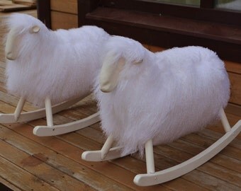 Wooden rocking horse | Etsy