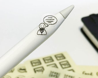 Text bubble stickers | Etsy