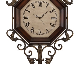 Pretty wall clock | Etsy