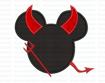 Mickey devil head | Etsy