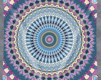 Mandala tapestry | Etsy