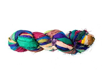 Sari silk ribbon | Etsy