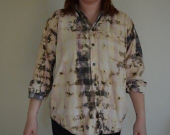 Bleached flannel | Etsy