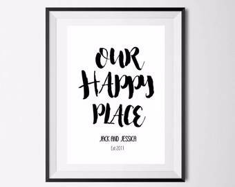 Items similar to CUSTOM: Walt Disney To all who come to this happy ...