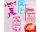 Mason jar svg | Etsy