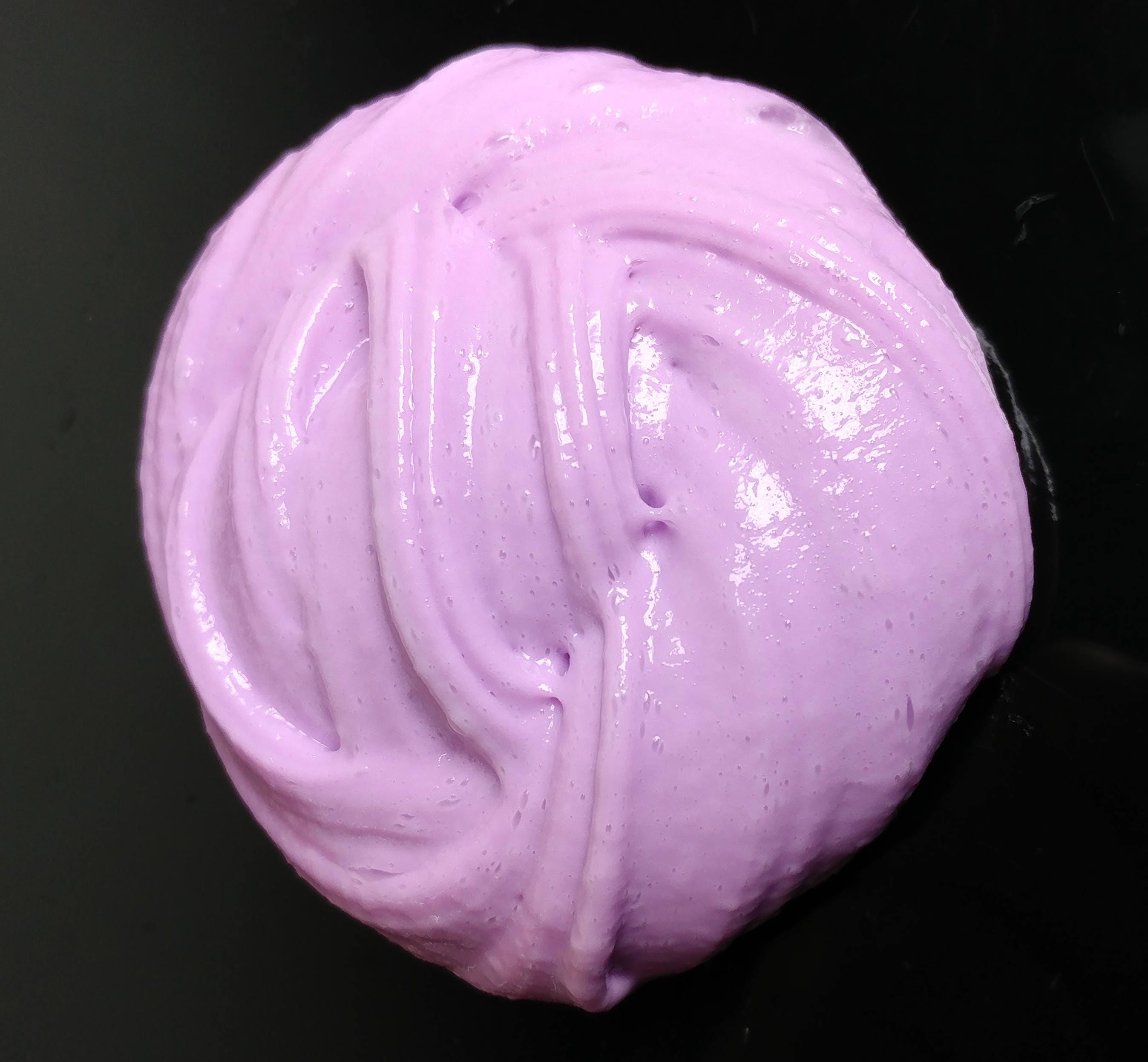 Gilbert Grape Neon Purple Fluffy Glossy Slime