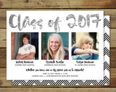 Items similar to Combined graduation party invitation, graduation open ...