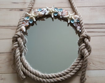 Rope mirror | Etsy