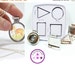 Bezel Mold Square Circle Rectangle Triangle PendantSilicone