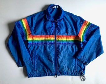 Rainbow jacket | Etsy