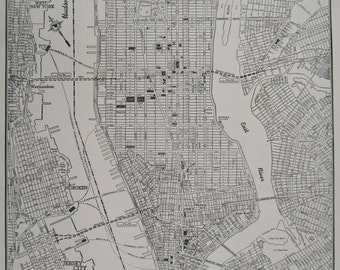 1940s map | Etsy