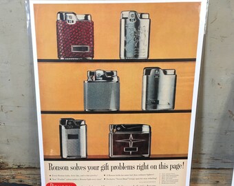 Ronson lighter | Etsy