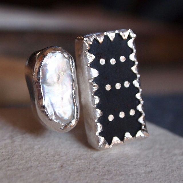 Artisan Designer Jewelry Unique Modern Handmade by serpilguneysu