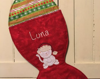 Cat stocking | Etsy