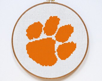 Clemson pattern | Etsy