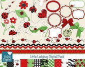 Digital Paper Clip Art Watercolor & Vector Graphics by DigiKika