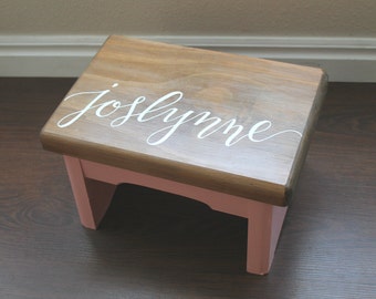 Children step stool | Etsy