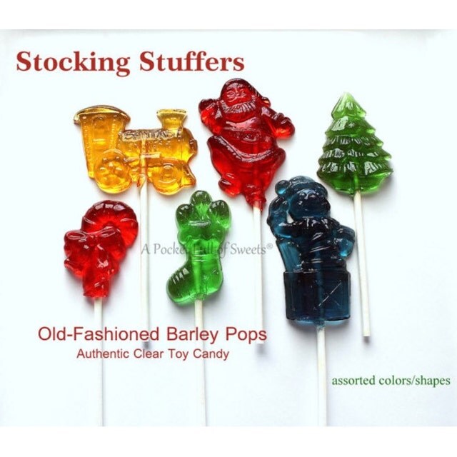 AUTHENTIC Barley Sugar Pops and Edible Gems by APocketFullofSweets
